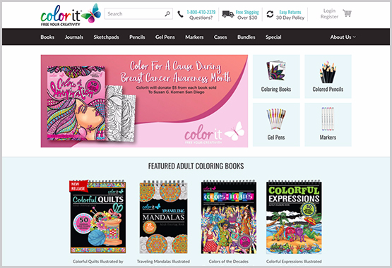 Case Study : ColorIt.com