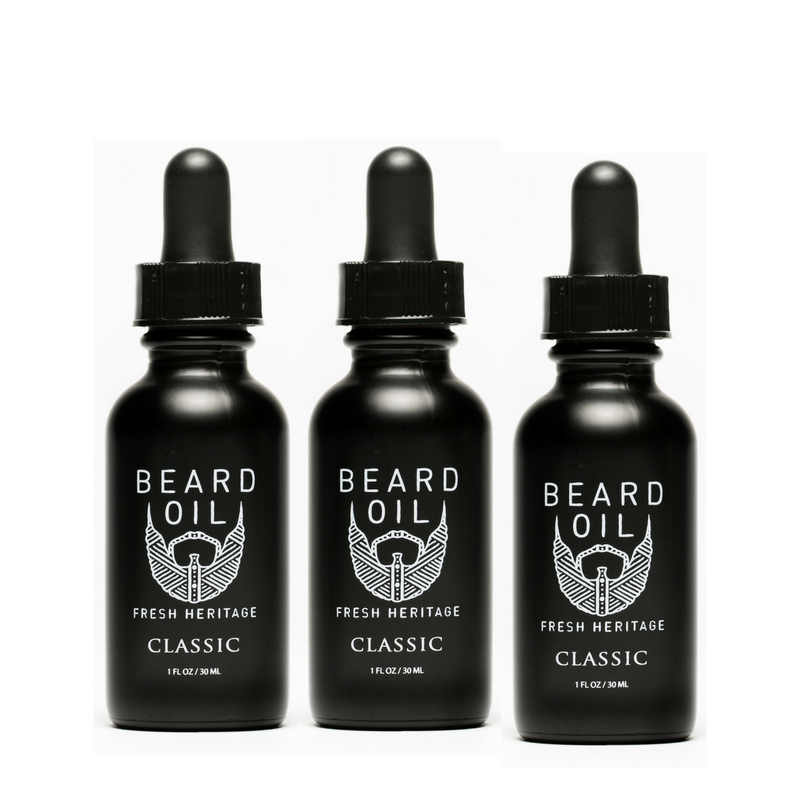 Fresh Heritage Beard Oil - 11.3v3 -PDP